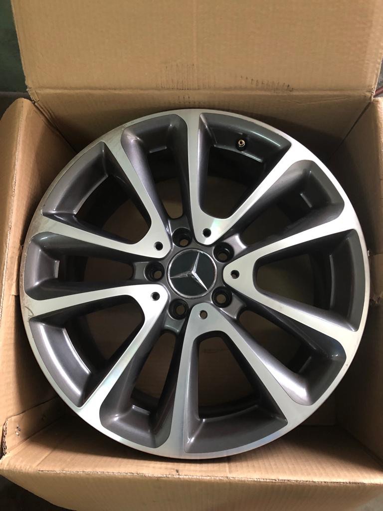 Mercedes Benz original 18" Rim, Car Accessories, Tyres & Rims on Carousell
