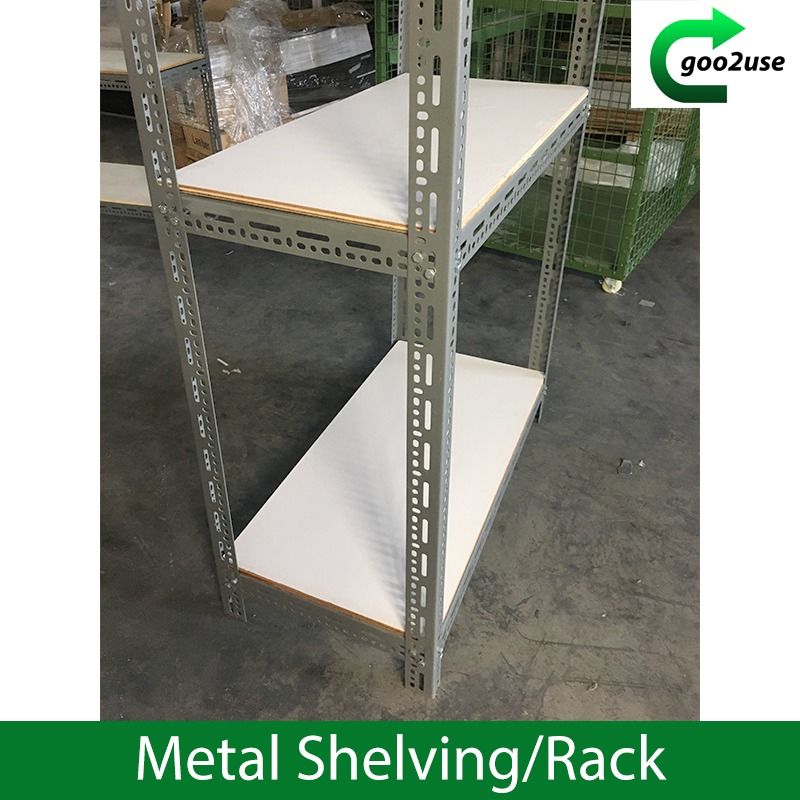 Metal Rack with Adjustable Shelves, Furniture & Home Living, Furniture ...