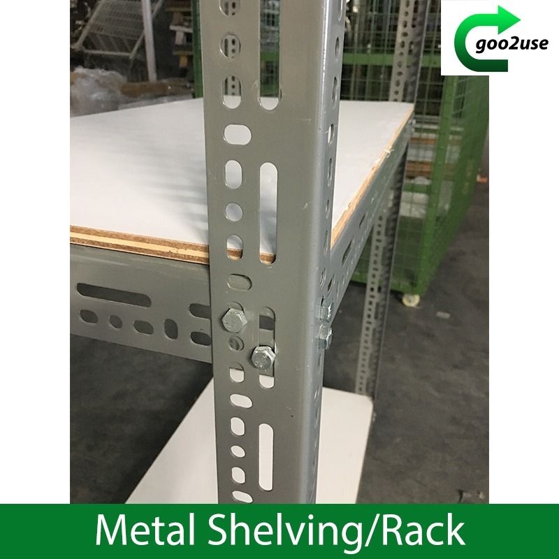 Metal Rack with Adjustable Shelves, Furniture & Home Living, Furniture ...
