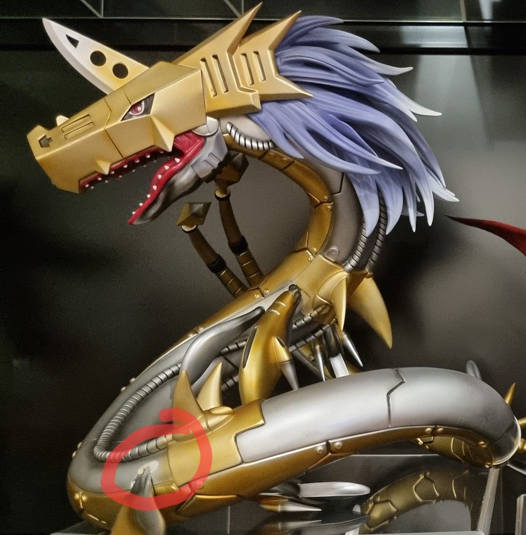 Miman Studio Digimon Metal Seadramon Figure Statue GK, Hobbies & Toys ...
