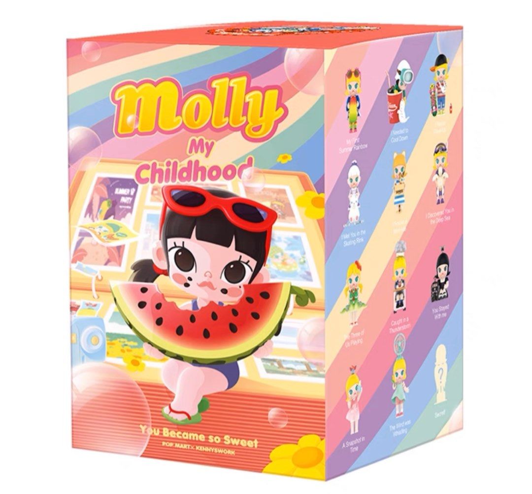MOLLY MY CHILDHOOD SERIES POPMART / FULL SET / SINGLE BLIND BOX / ABLE ...