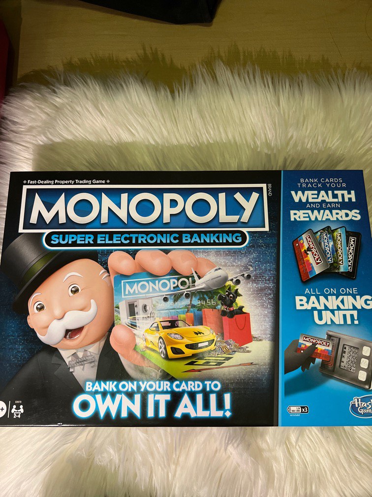Monopoly banking, Hobbies & Toys, Toys & Games on Carousell