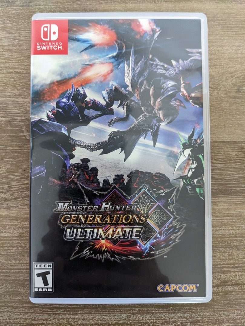 Monster Hunter Generations Ultimate (Switch), Video Gaming, Video Games ...