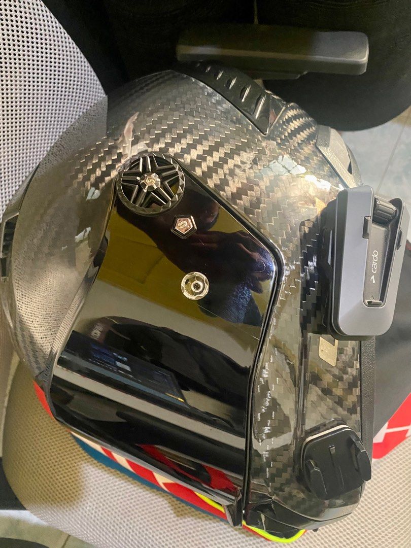 MotoDeck LS2 CARBON THUNDER HELMET, Motorbikes, Motorbike Parts ...