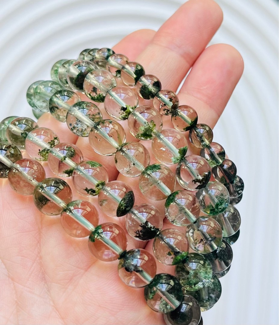 Natural Green Phantom Quartz, Women's Fashion, Jewelry & Organisers ...