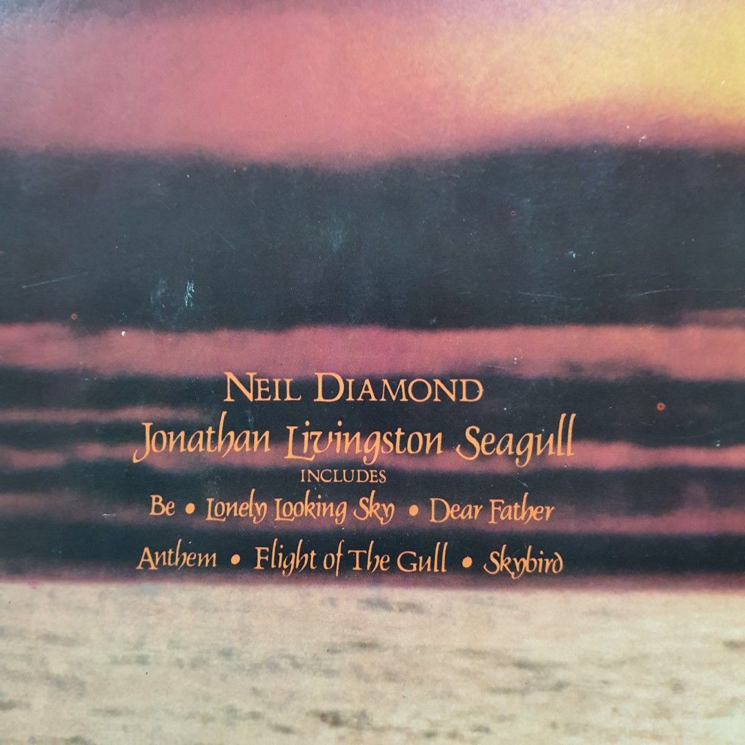 Neil Diamond - Jonathan Livingston Seagull OST Vinyl Record ELP 黑胶唱片 ...