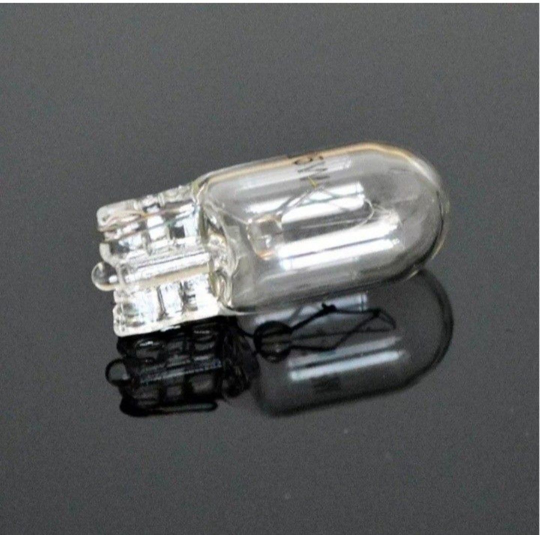 168 Bulb 10-Pack T10 Halogen Bulbs - 12V 5W Flat Foot Auto Lights ...
