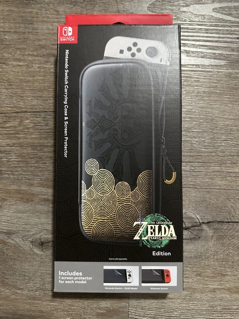 NSW Offical Carrying Case with Screen Protector: The Legend of Zelda ...