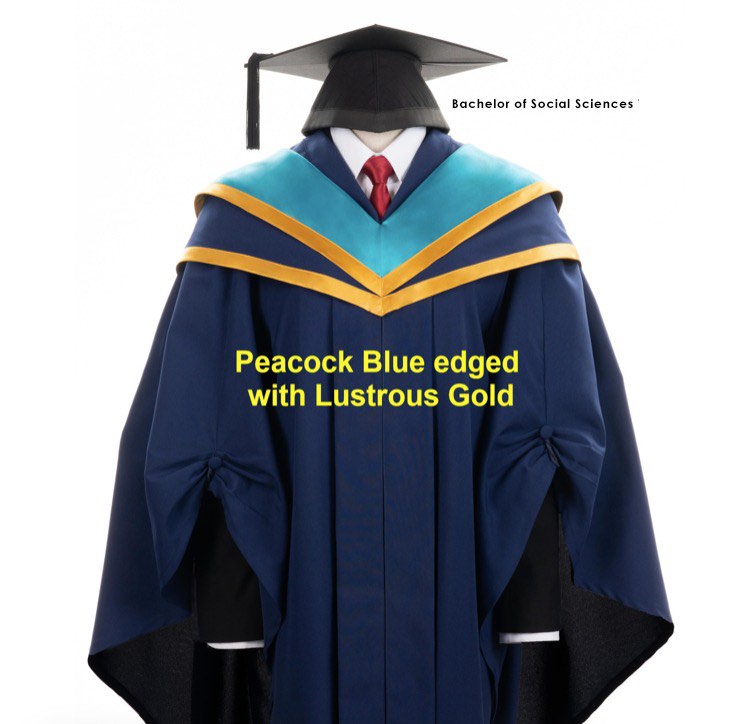 NTU School of Social Science Graduation Gown, Men's Fashion, Tops ...