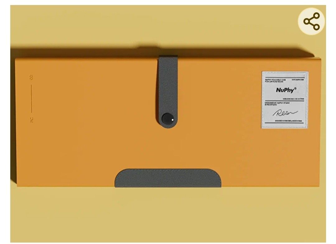 Nuphy Air 75 Exclusive Leather Case v2, Foldable Case for Air 75 ...