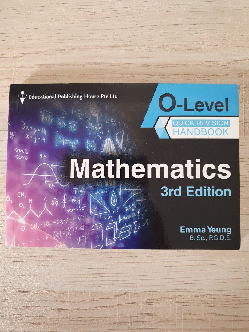 O LEVEL MATHEMATICS QUICK REVISION HANDBOOK LAST MINUTE REVISION MINI BOOK, Hobbies & Toys ...