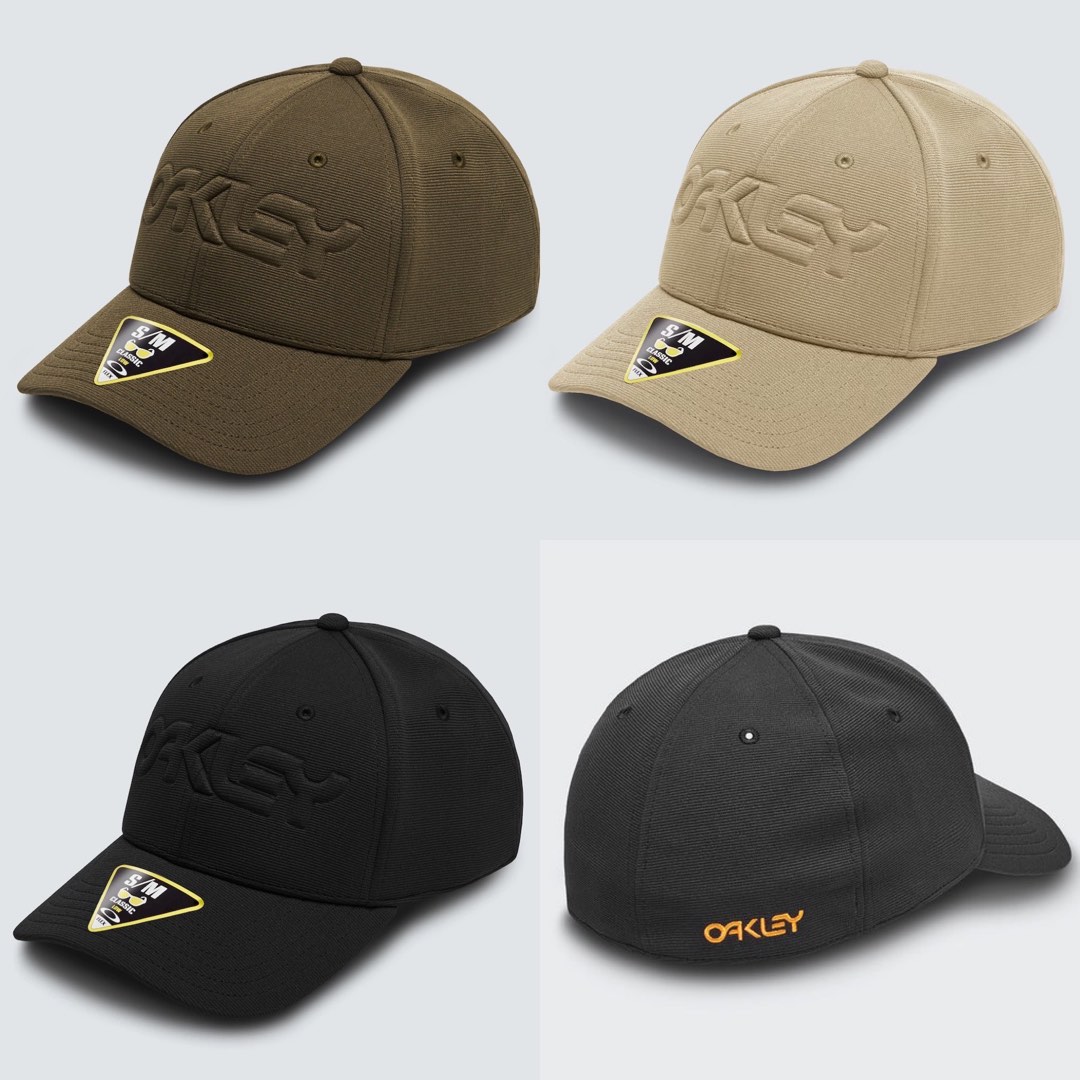 Oakley 6 Panel Stretch Hat Embossed, Men's Fashion, Watches ...
