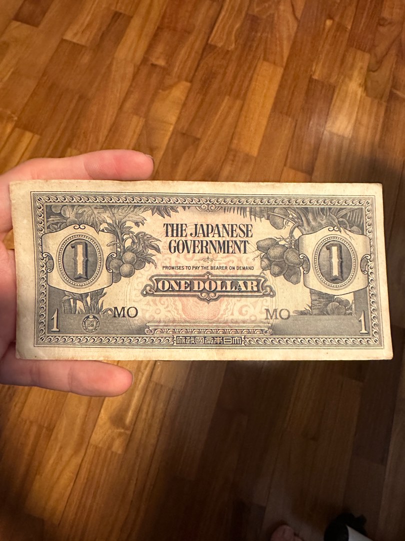 One dollar Japanese Banana Note, Hobbies & Toys, Memorabilia ...