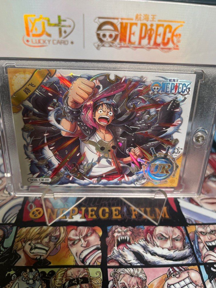 One Piece Luffy Collection Cards, Hobbies & Toys, Toys & Games on Carousell