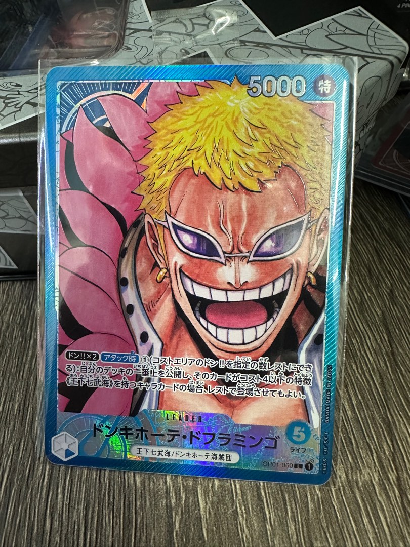 One Piece TCG - Doffy Leader (Don flamingo), Hobbies & Toys, Toys ...