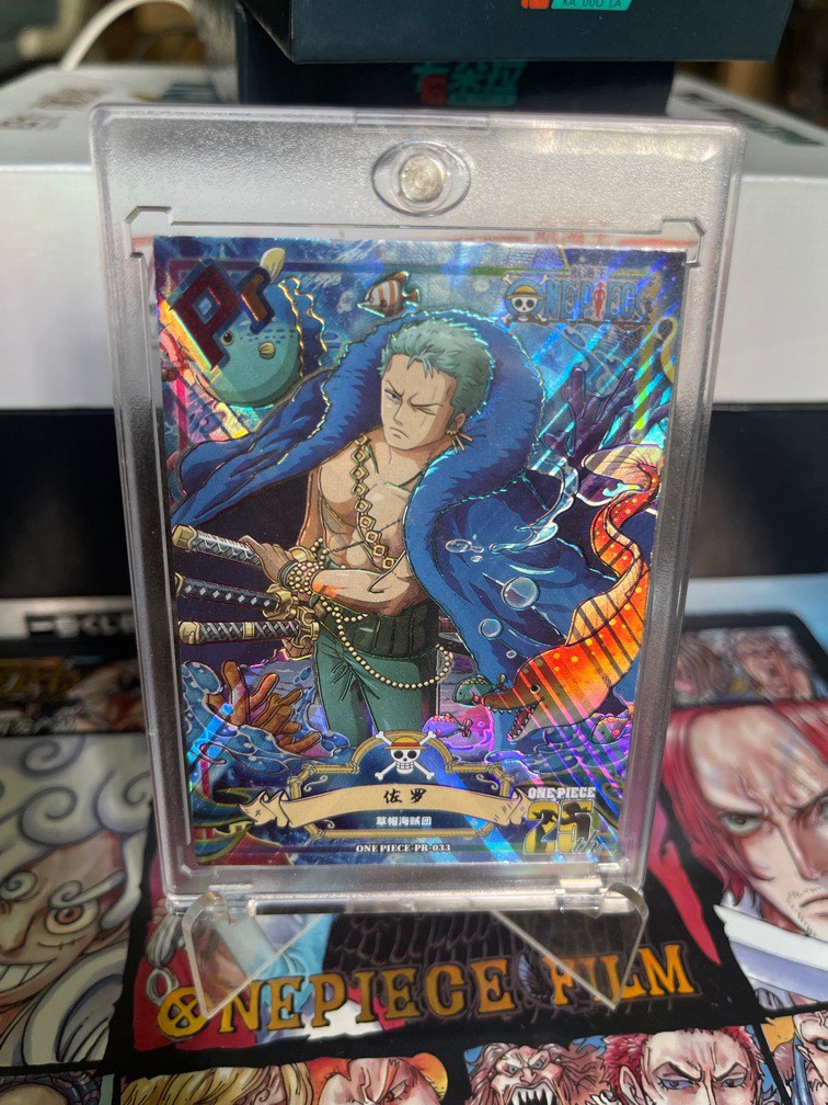 One Piece Zoro Collection Cards, Hobbies & Toys, Toys & Games on Carousell