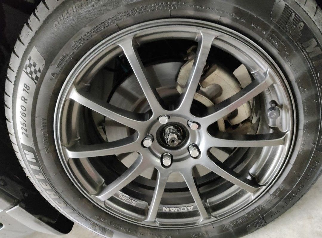 Original 18" Advan RS Rims (Made in Japan) | Lightweight Performance ...