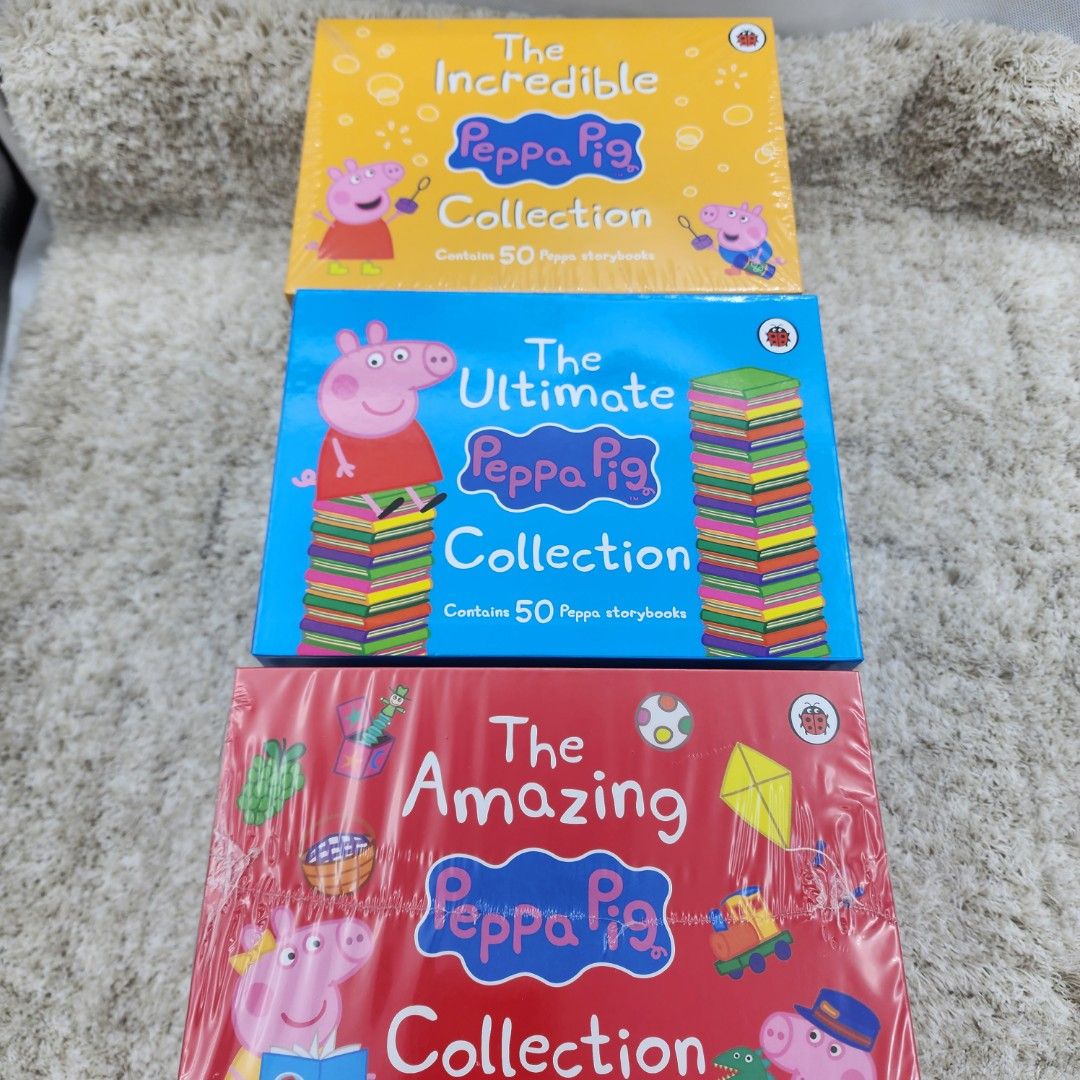 Peppa pig incredible/ultimate/amazing collection set, Hobbies & Toys ...