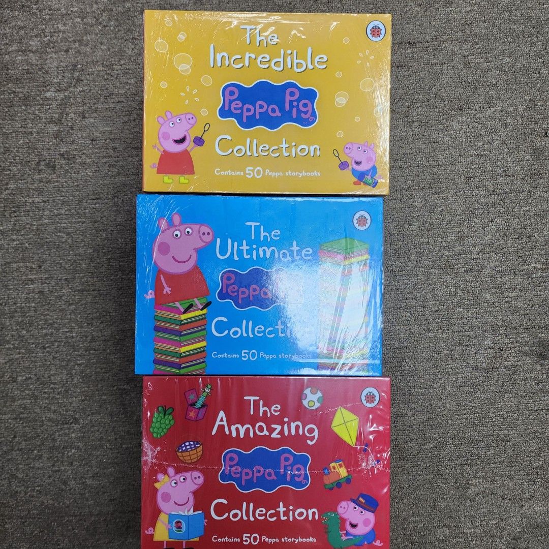 Peppa pig The incredible/ultimate/amazing collection, Hobbies & Toys ...