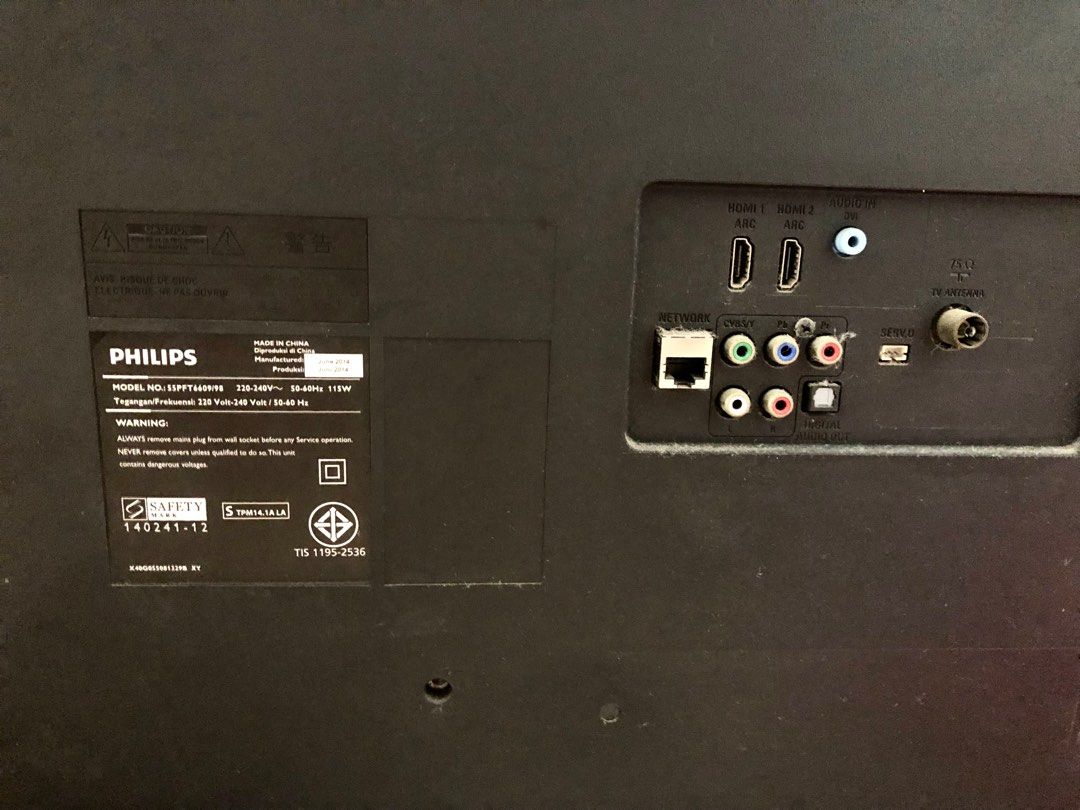 Philips Slim Smart Full HD LED TV 55 Inch, TV & Home Appliances, TV ...