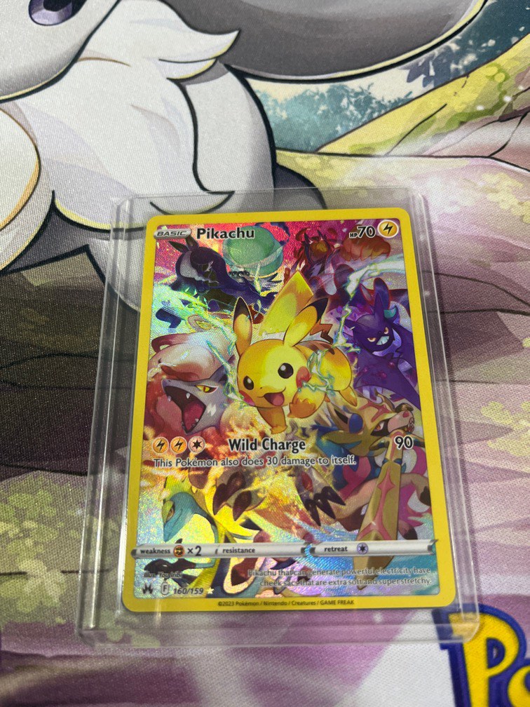 Pikachu (160/159), Hobbies & Toys, Toys & Games on Carousell