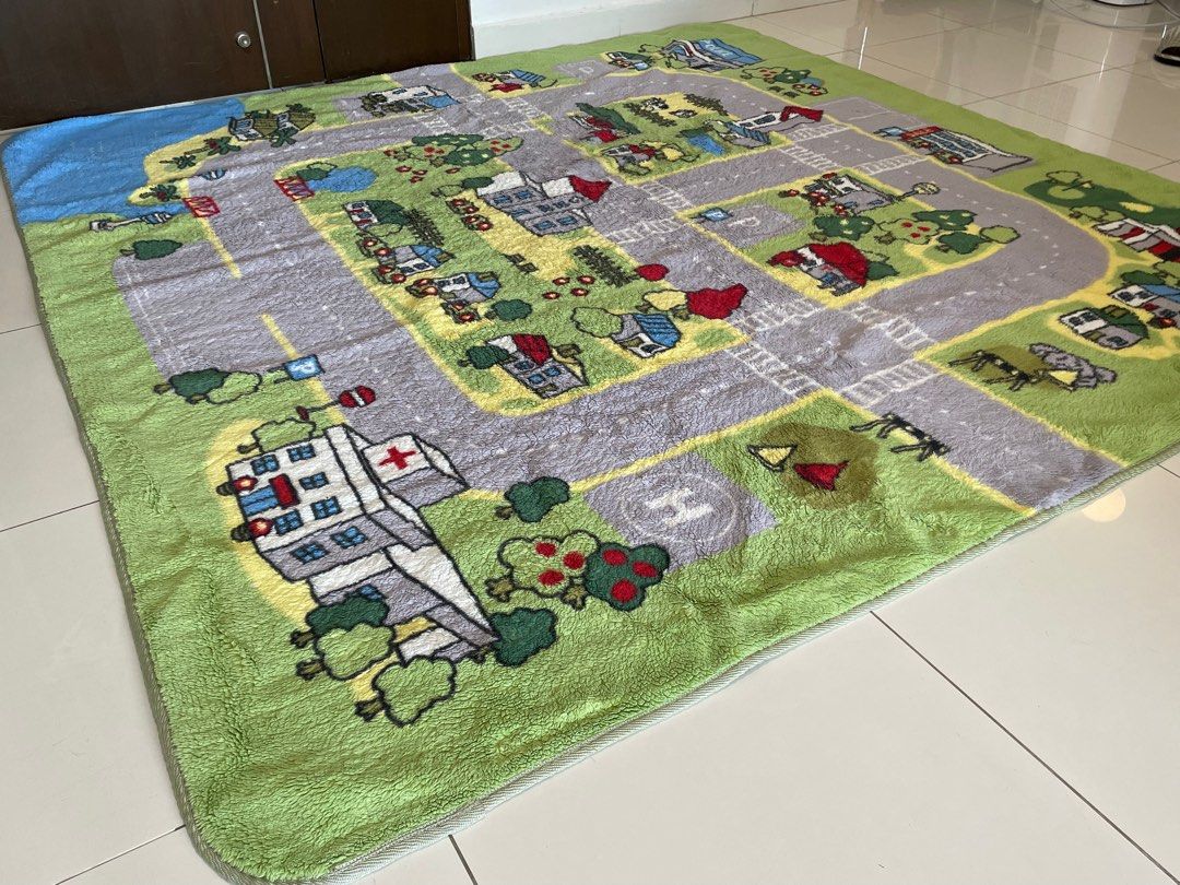 Playmat (Town map), Babies & Kids, Infant Playtime on Carousell