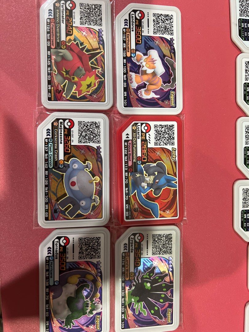 Original Pokemon gaole set 1 Palkia Z move 5 star, Hobbies & Toys, Toys ...