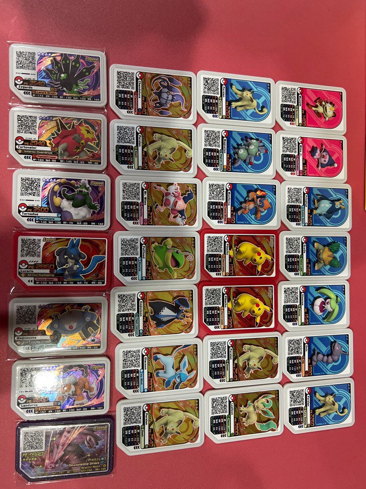 Original Pokemon gaole set 1 Palkia Z move 5 star, Hobbies & Toys, Toys ...