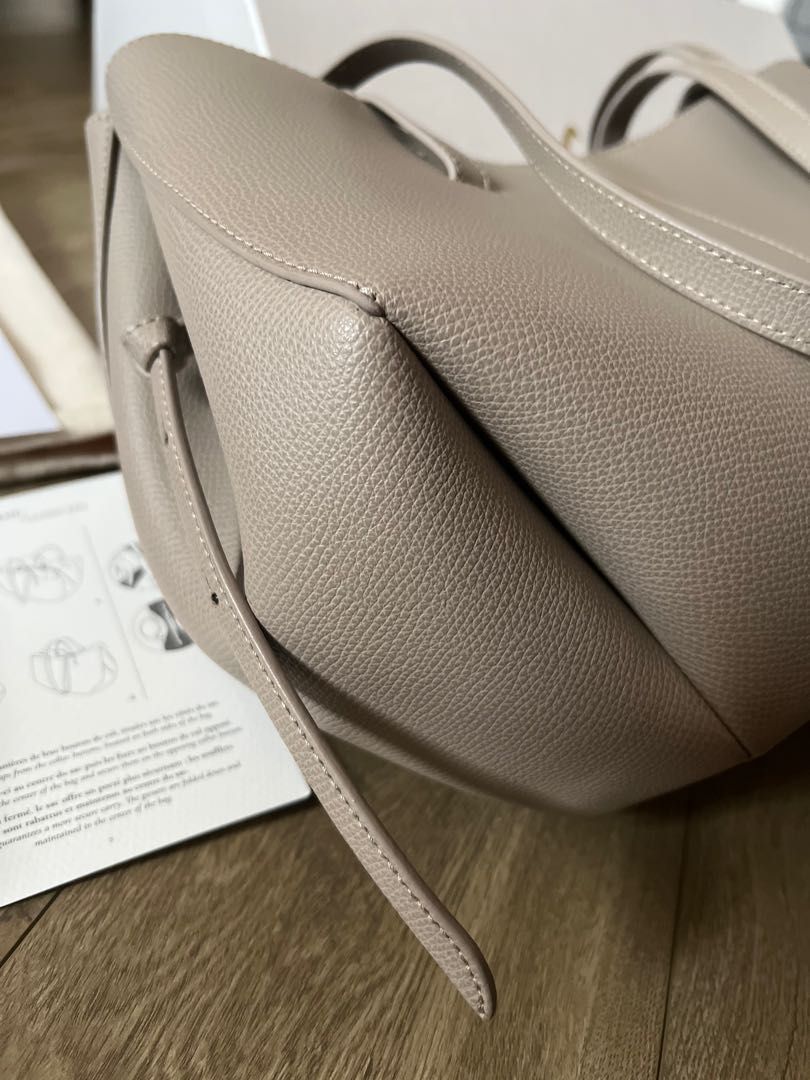 Polene Cyme Mini Taupe, Luxury, Bags & Wallets on Carousell