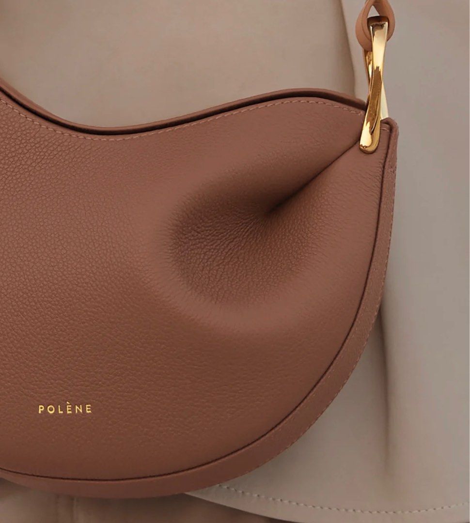Polene Tonca in Textured Duo Camel, Women's Fashion, Bags & Wallets ...