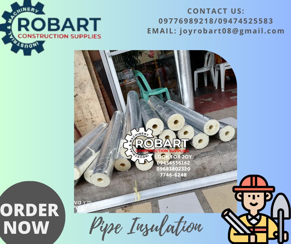 POLYURETHANE PIPE INSULATION W/ ALUMINUM COVER on Carousell