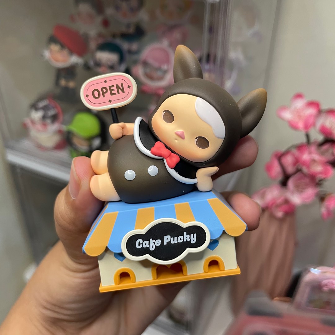 POP MART PUCKY CAFE SERIES, Hobbies & Toys, Toys & Games on Carousell