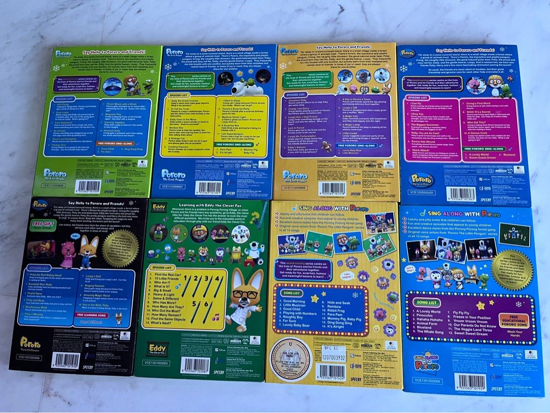 Pororo Dvd, Hobbies & Toys, Music & Media, CDs & DVDs on Carousell
