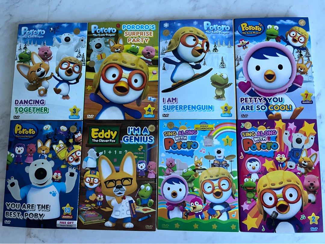 Pororo Dvd, Hobbies & Toys, Music & Media, CDs & DVDs on Carousell