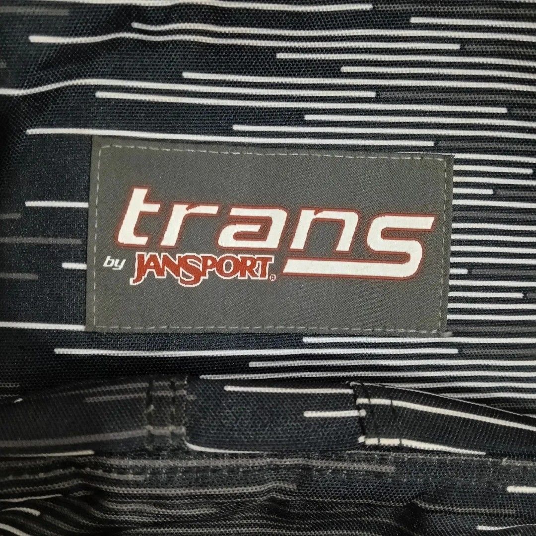 Preloved Tas Trans by Jansport Hitam Motif Second Seken Original ...
