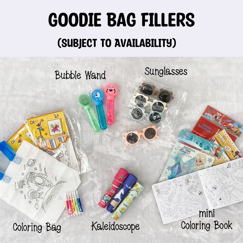 Pre-packed Children Goodie Bags For PreSchool Birthday Party ...