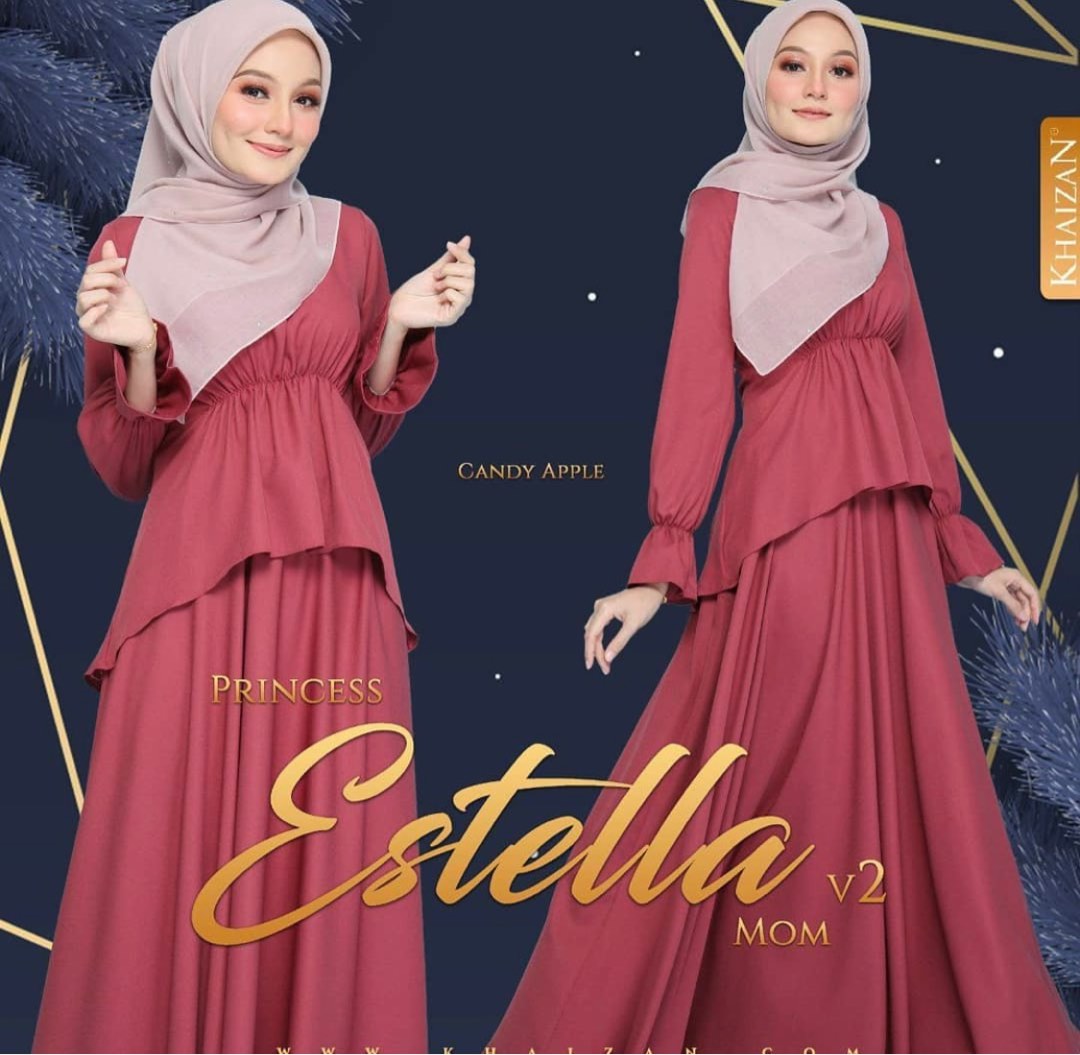 Princess estella, Women's Fashion, Muslimah Fashion, Baju Kurung & sets ...