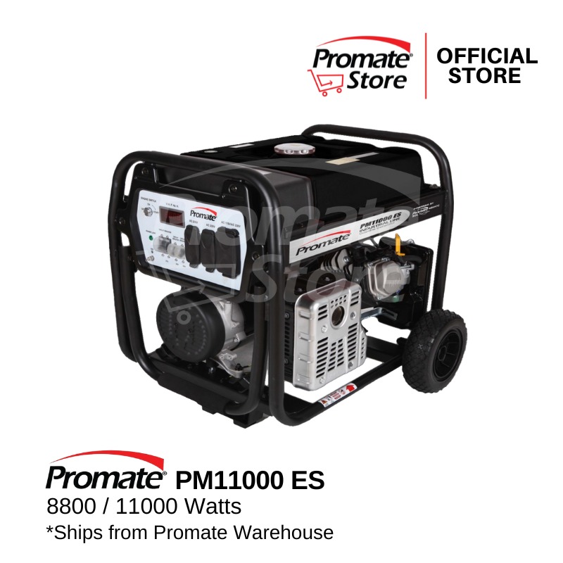 Promate PM11000 ES Gasoline Generator, Commercial & Industrial ...