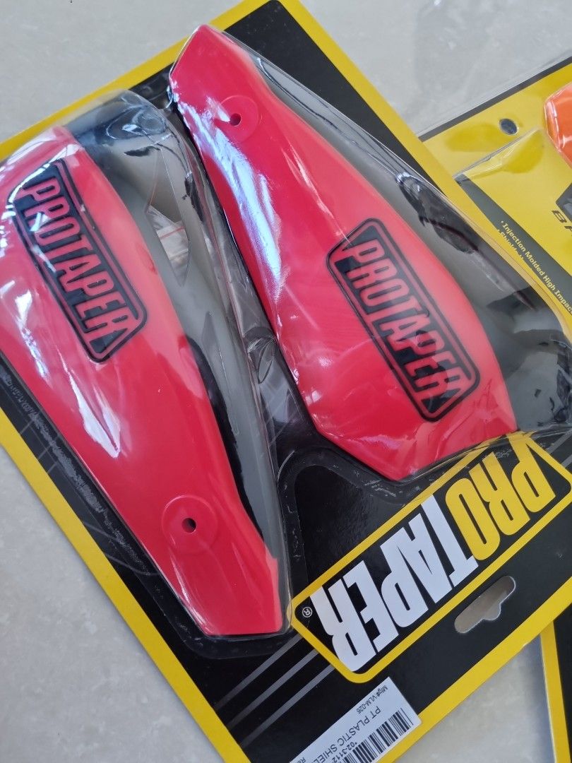 Protaper lightweight bush hand guards 4 sets, Motorcycles, Motorcycle ...