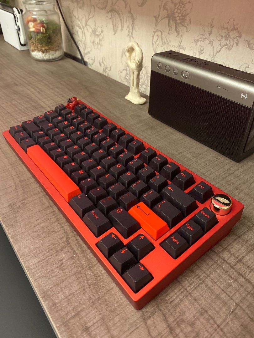 Fully built QK75 Custom Mechanical Keyboard Kit, Computers & Tech ...