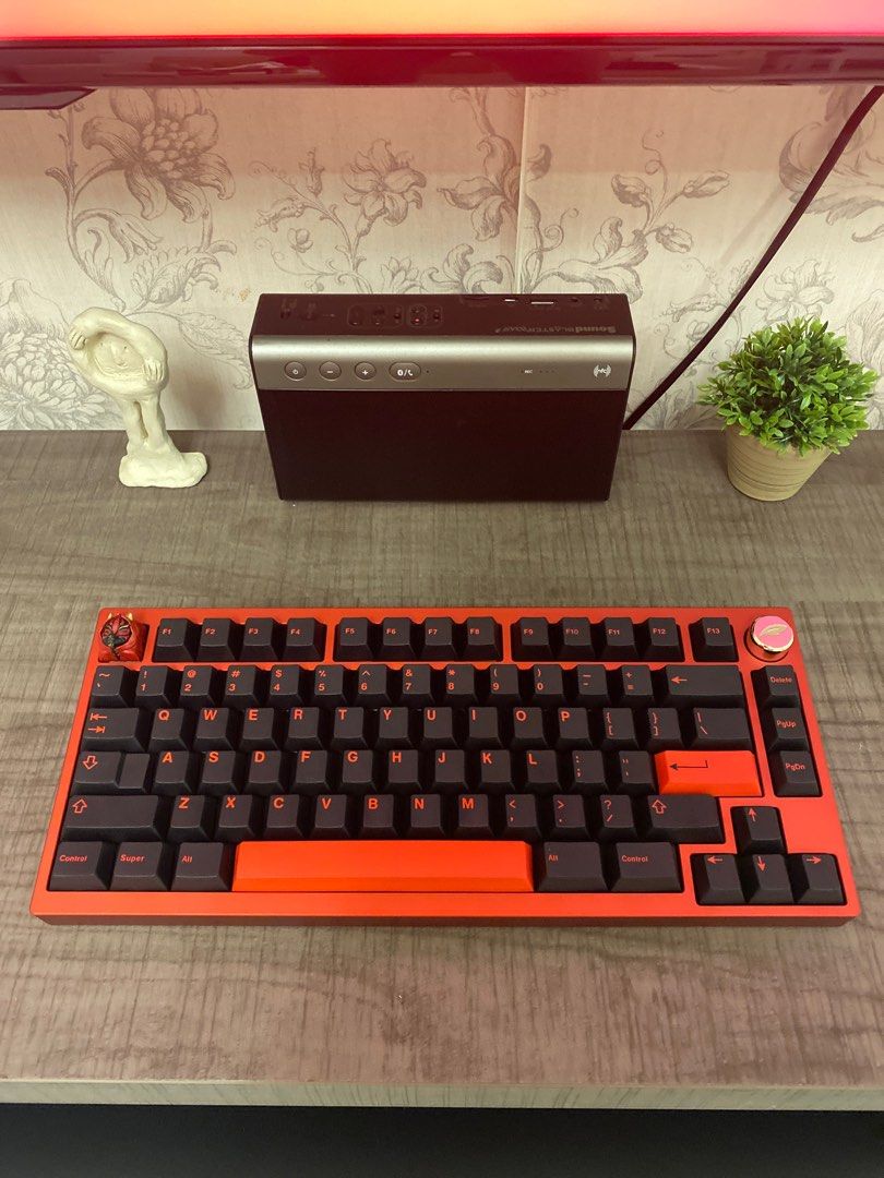 Fully built QK75 Custom Mechanical Keyboard Kit, Computers & Tech ...
