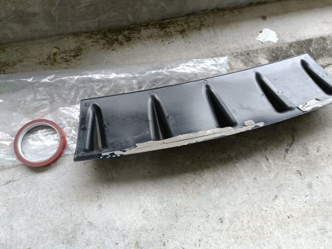 Rear diffuser, Car Accessories, Accessories on Carousell