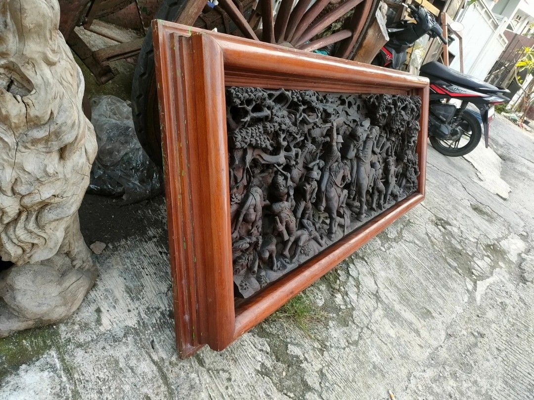 Relief tema perang Diponegoro, Antik, Lainnya di Carousell