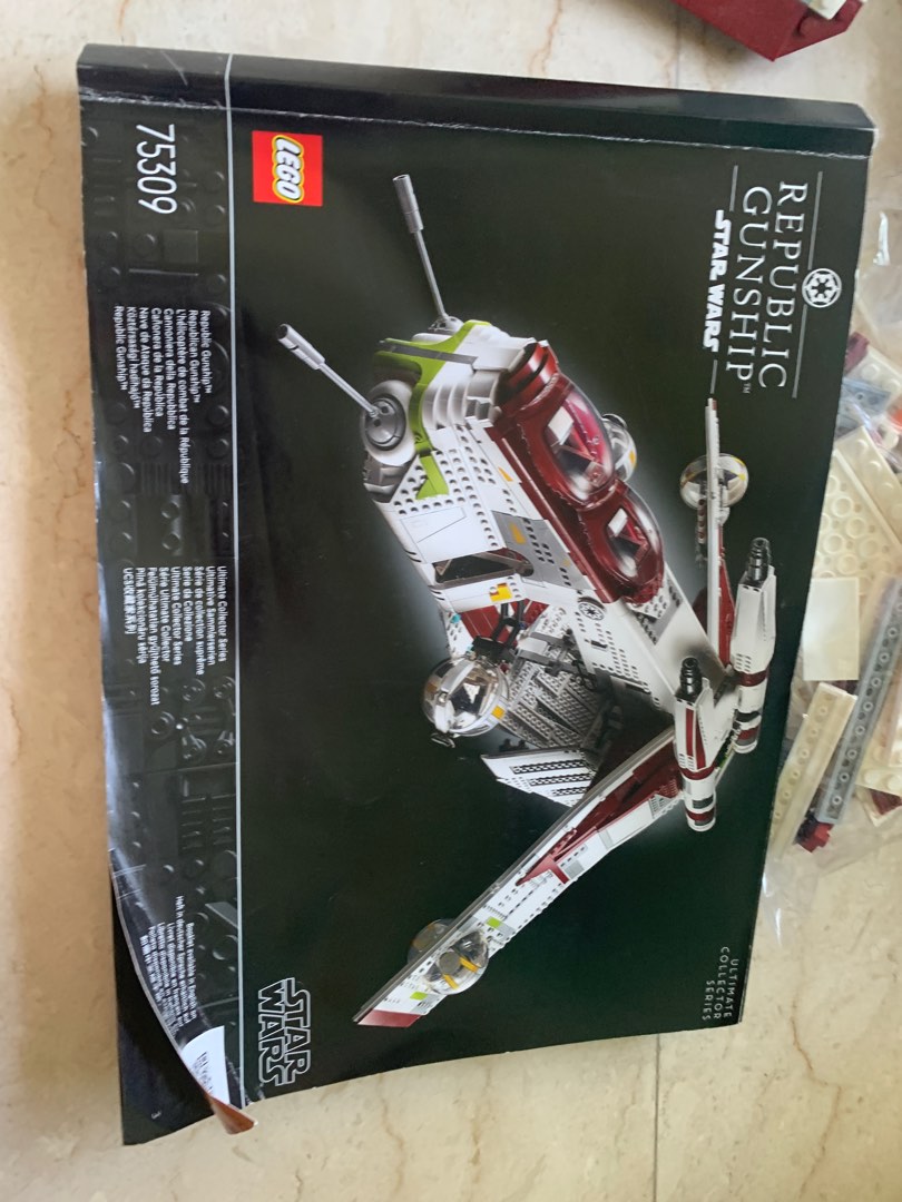 REPUBLIC GUNSHIP Star Wars Lego original , Hobbies & Toys, Toys & Games ...
