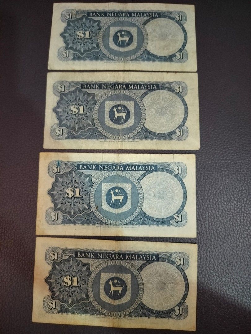 RM1 - Malaysia Banknote (4th gen), Hobbies & Toys, Memorabilia ...