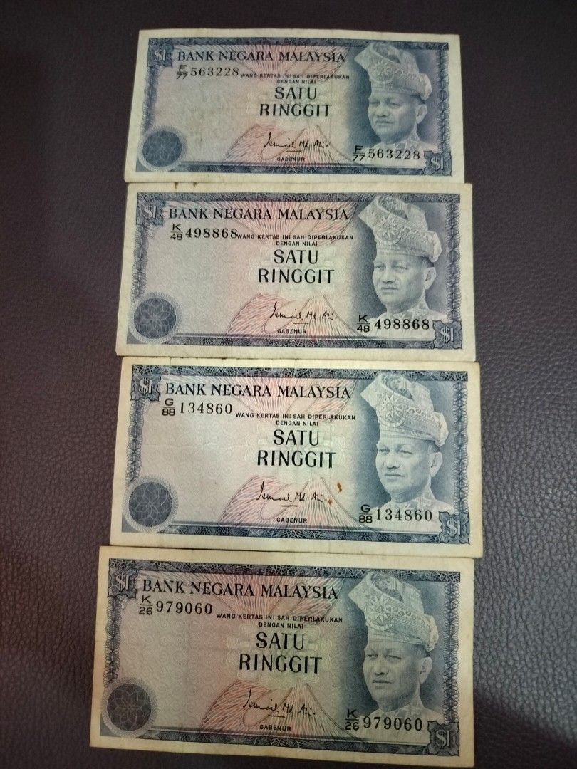 RM1 - Malaysia Banknote (4th gen), Hobbies & Toys, Memorabilia ...