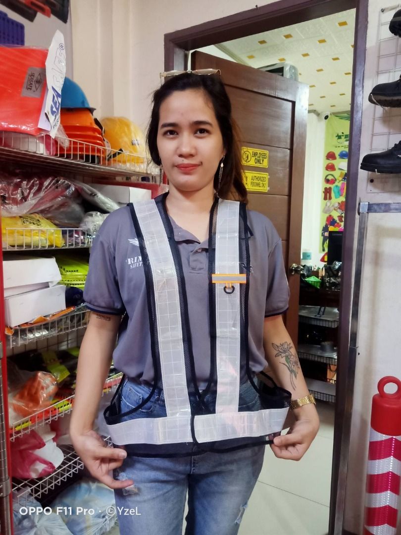 SAFETY VEST V TYPE, Commercial & Industrial, Construction & Building ...
