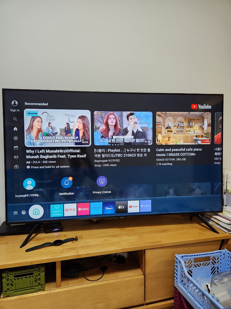 SAMSUNG UA55TU8000K 55inch 55TU8000 4K Ultra HD Smart LED TV, TV & Home Appliances, TV ...