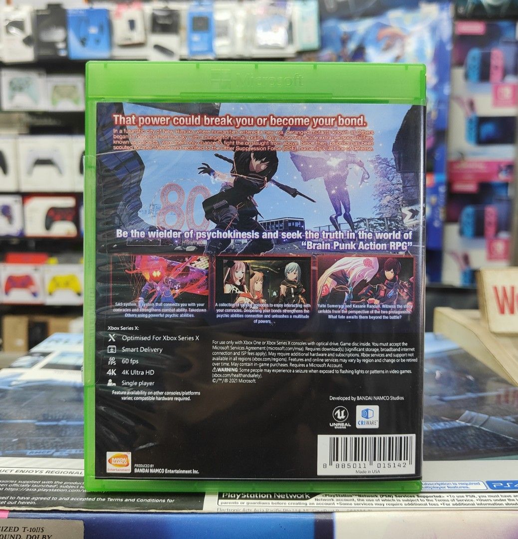 Scarlet Nexus Xbox One Xbox Series X, Video Gaming, Video Games, Xbox ...