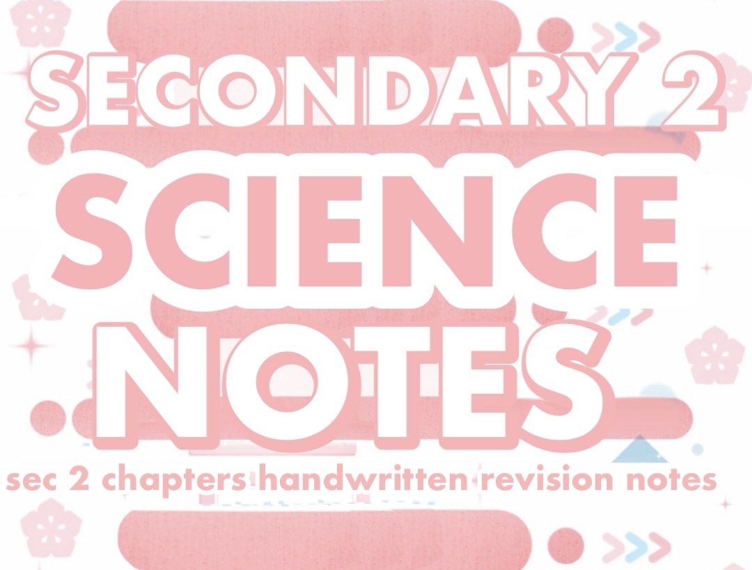 Secondary 2 Science Revision Notes, Hobbies & Toys, Books & Magazines ...